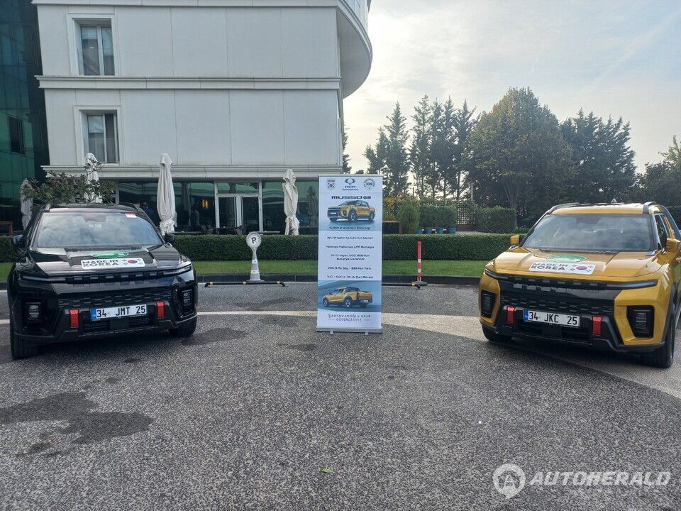 KGM, 이스라엘과 튀르키예 토레스 HEV 및 무쏘 EV 론칭...수출 공략 가속